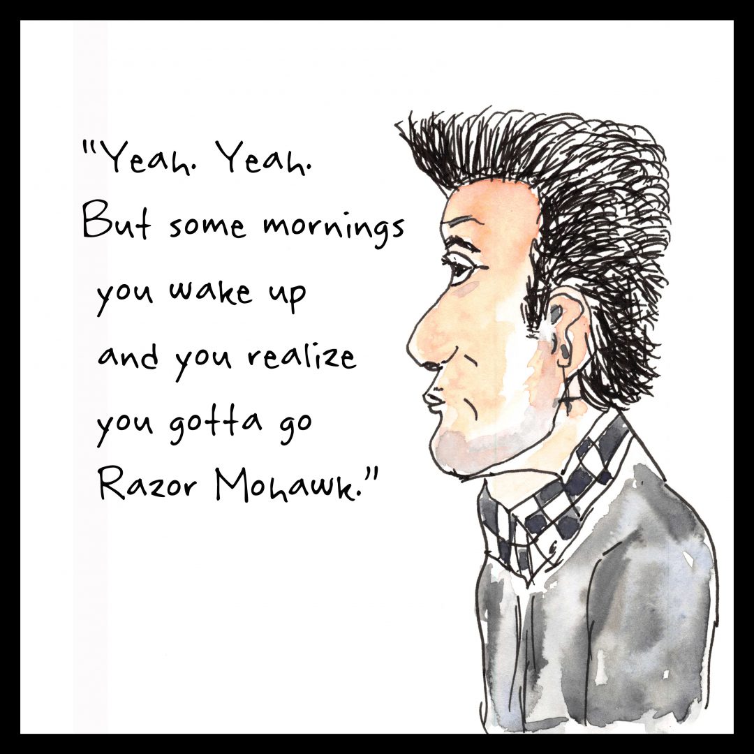 Razor Mohawk – Joe Dworetzky